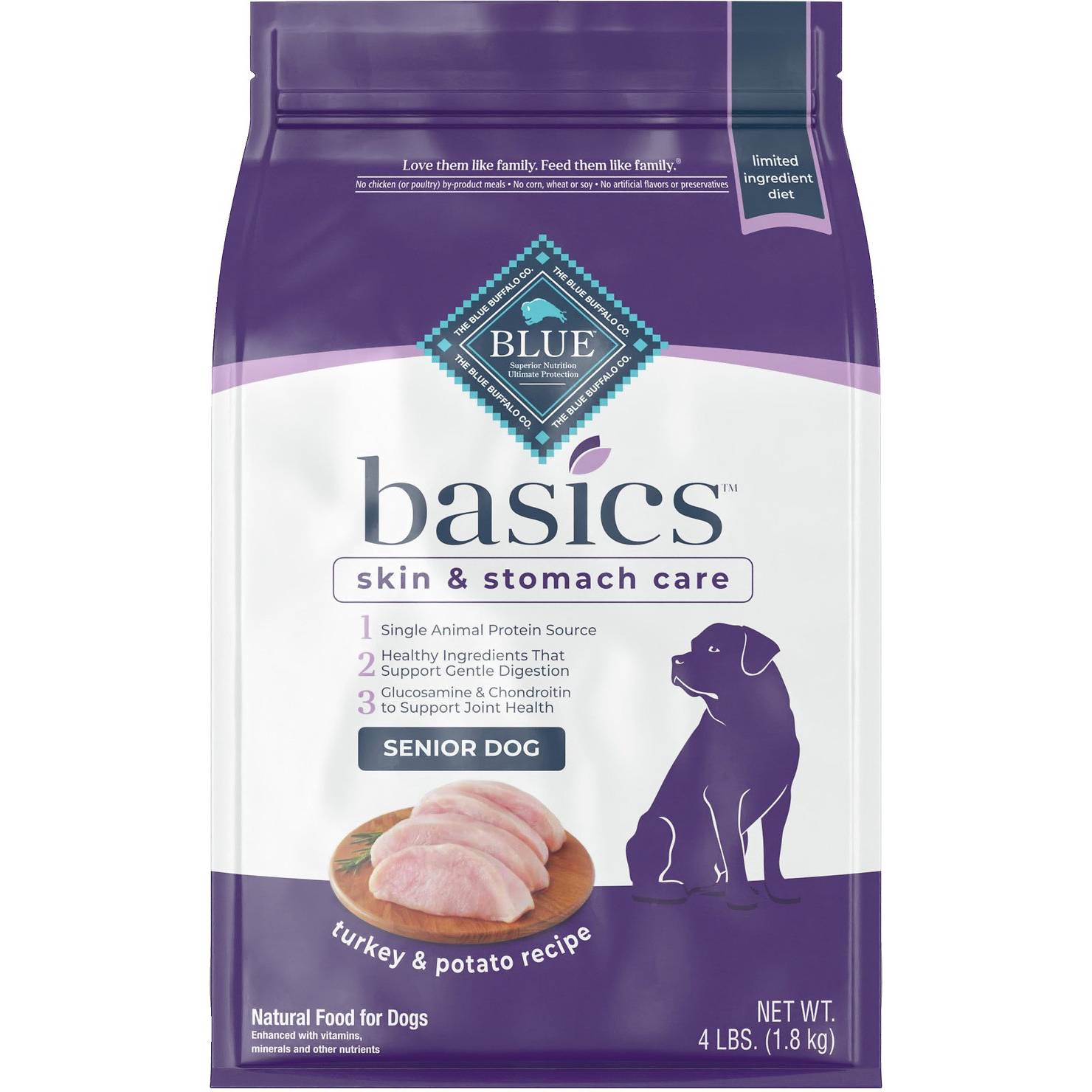 10 Best Senior Dog Foods for Sensitive Stomachs in 2024 [Vet Approved ...
